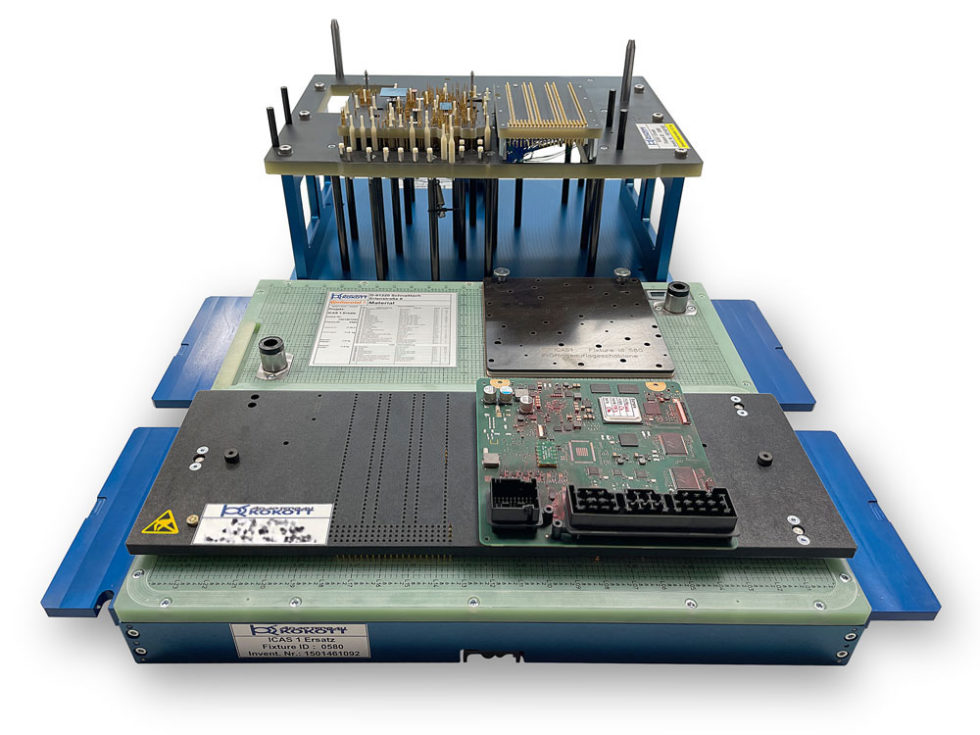 Inline Keysight i3070 mit Besonderheit - Adapterbau Kokott GmbH & Co. KG